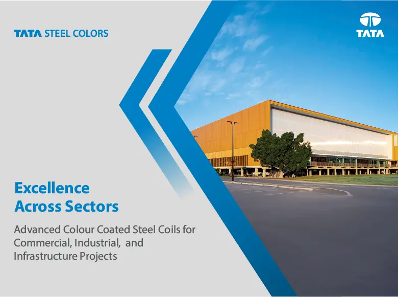 Pre-Painted Steel Cladding For Projects | Tata Steel Colors